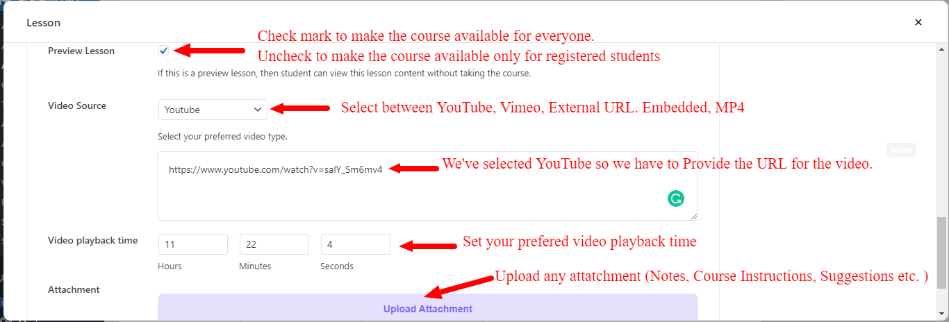 How to create course? - Academy LMS