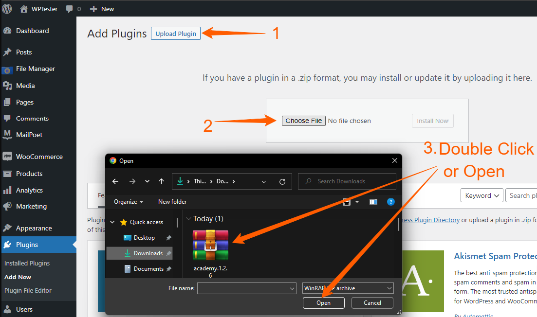 How to install Academy LMS? - Academy LMS