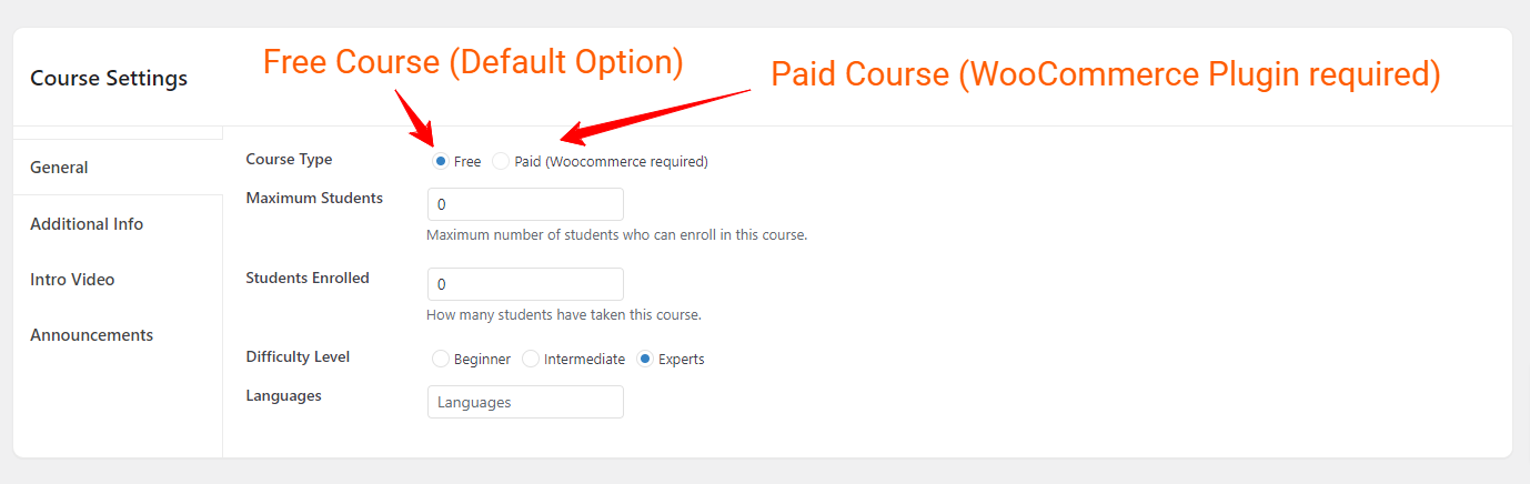 How to create course? - Academy LMS