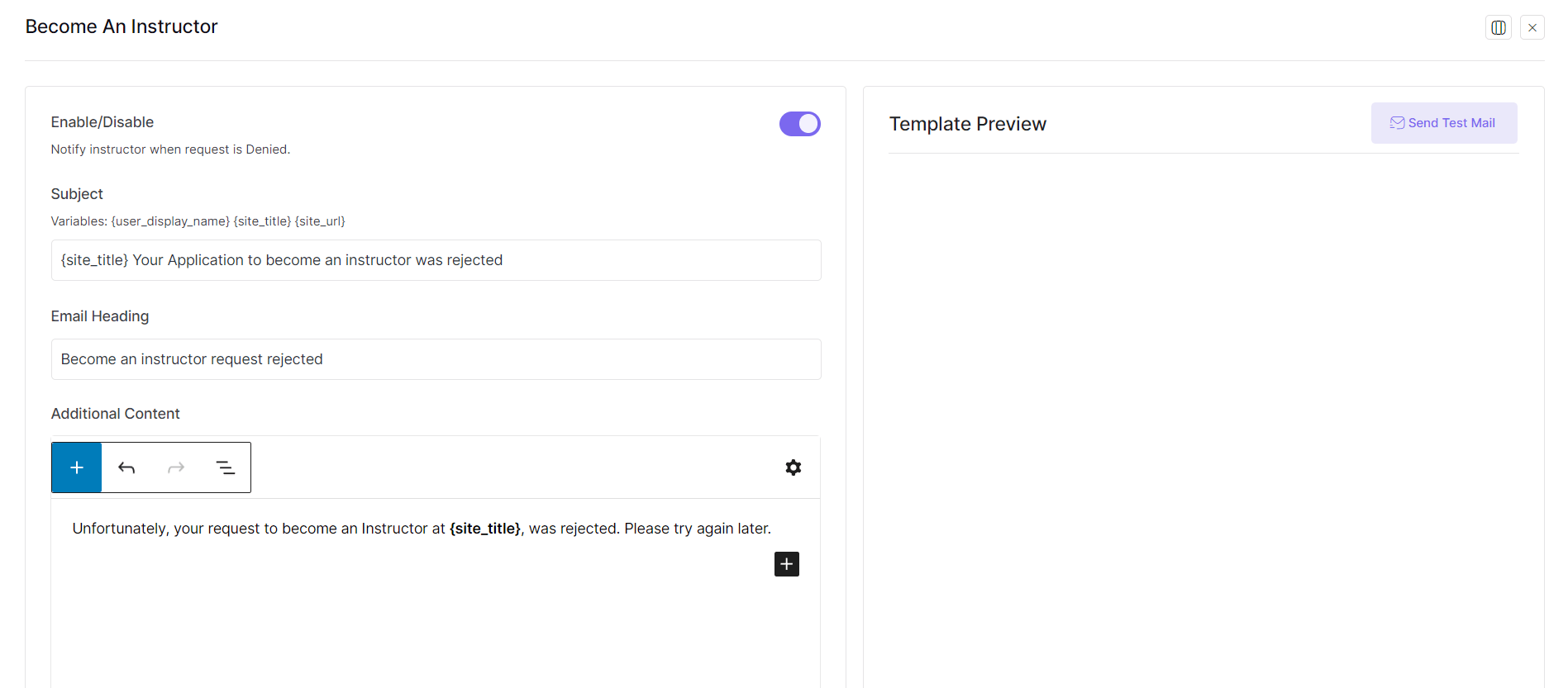 How to use Email Notification? - Academy LMS