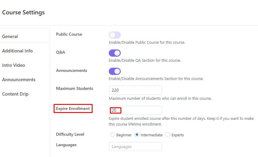 Expire Enrollment: How to Set a Course Expiration Date - Academy LMS