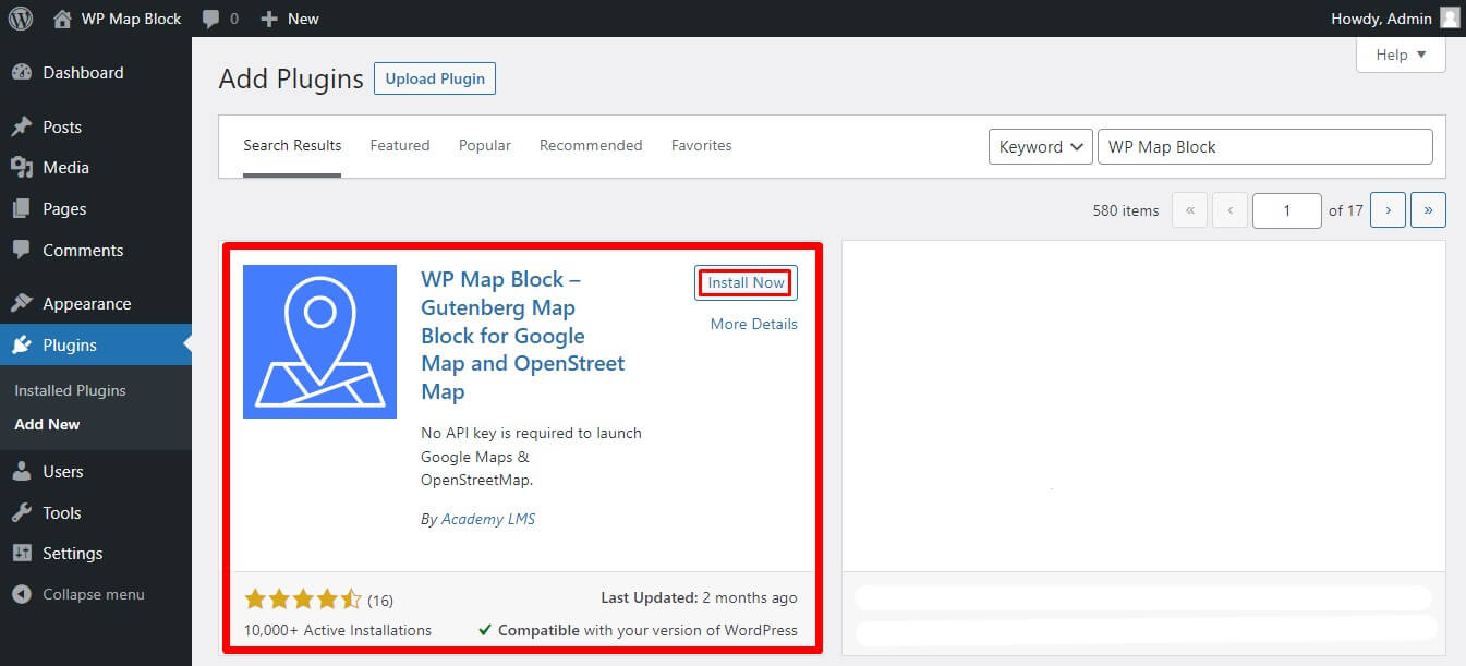 How to use WP Map Block? - Academy LMS