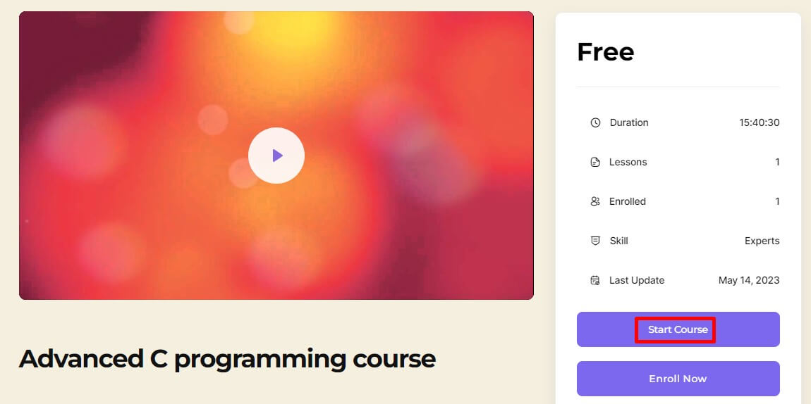 How to create lesson? - Academy LMS