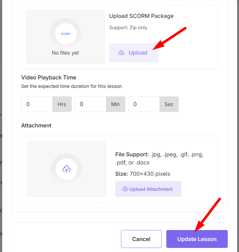 How to Use SCORM Content in Academy LMS? - Academy LMS