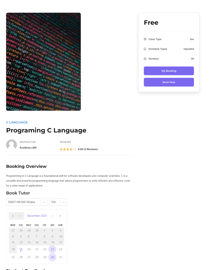 Academy LMS Tutor Booking: Your One-Stop Solution for Booking - Academy LMS