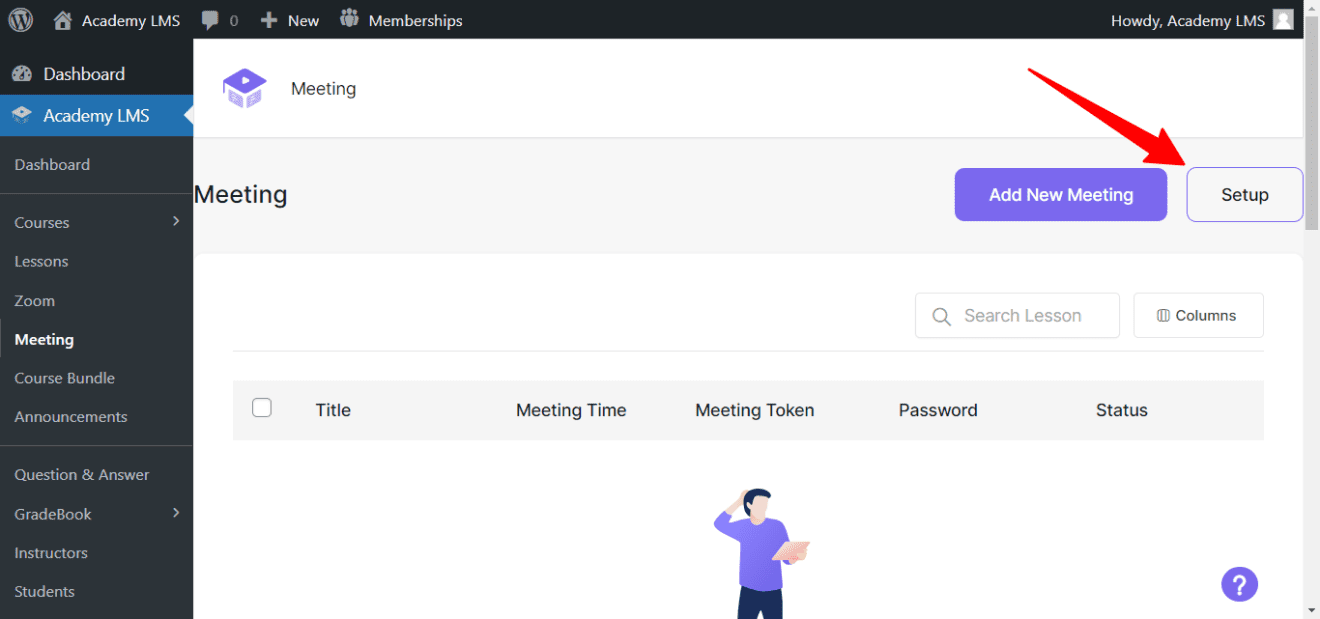 How to Use Academy LMS Google Meet Integration? - Academy LMS
