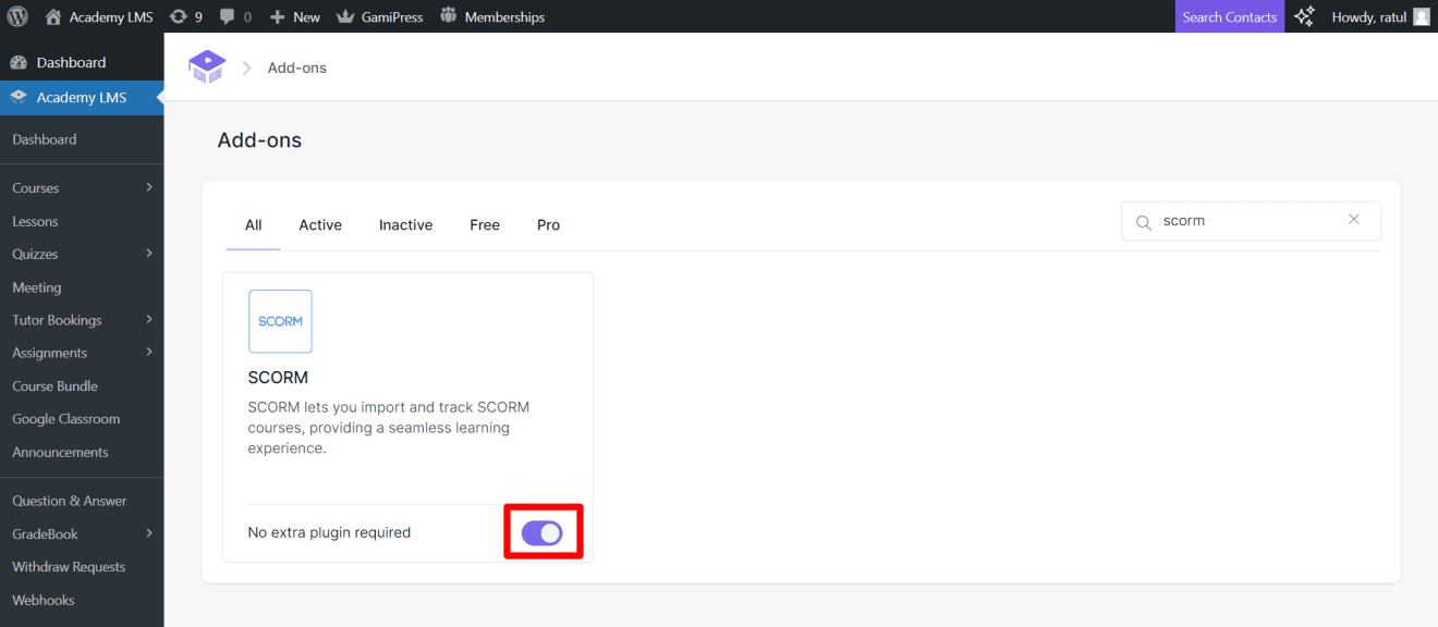 How to Use SCORM Content in Academy LMS? - Academy LMS
