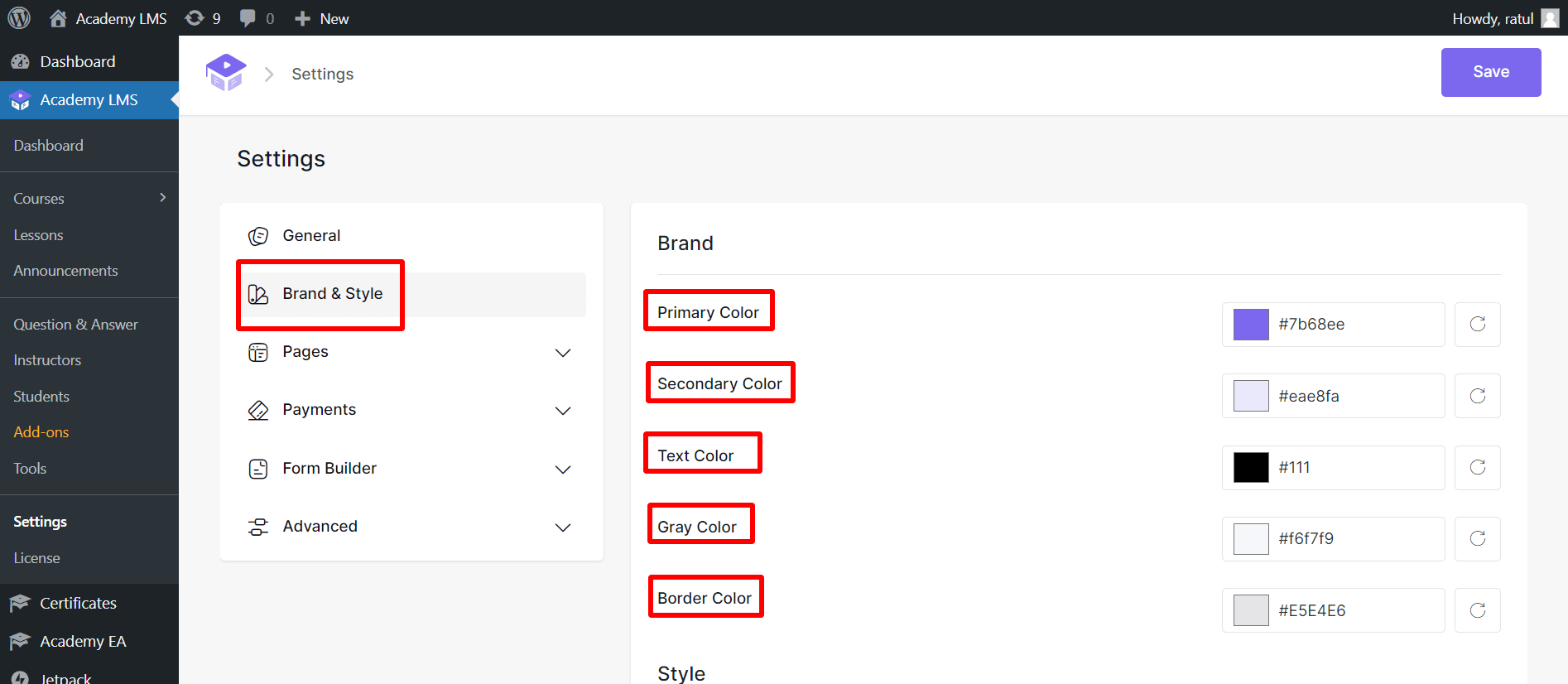Mastering The Academy LMS Settings - Academy LMS
