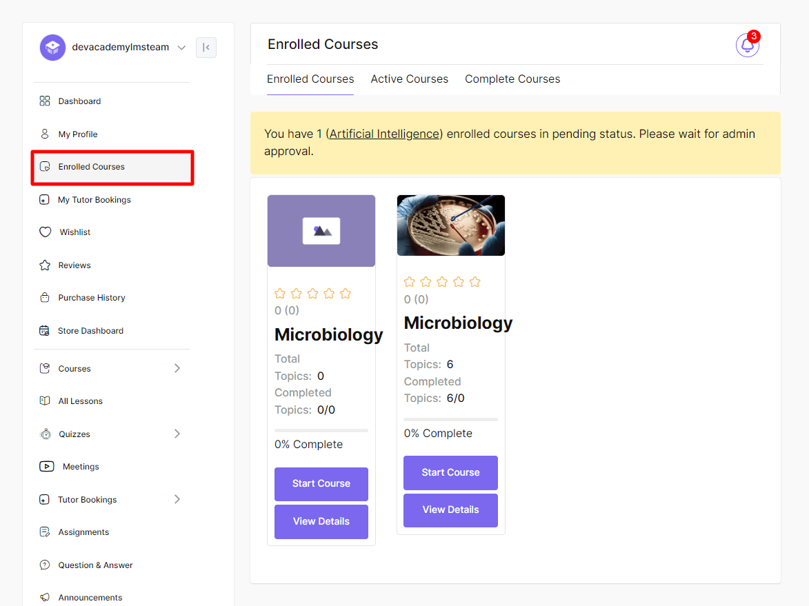 How to enroll in a paid course? - Academy LMS
