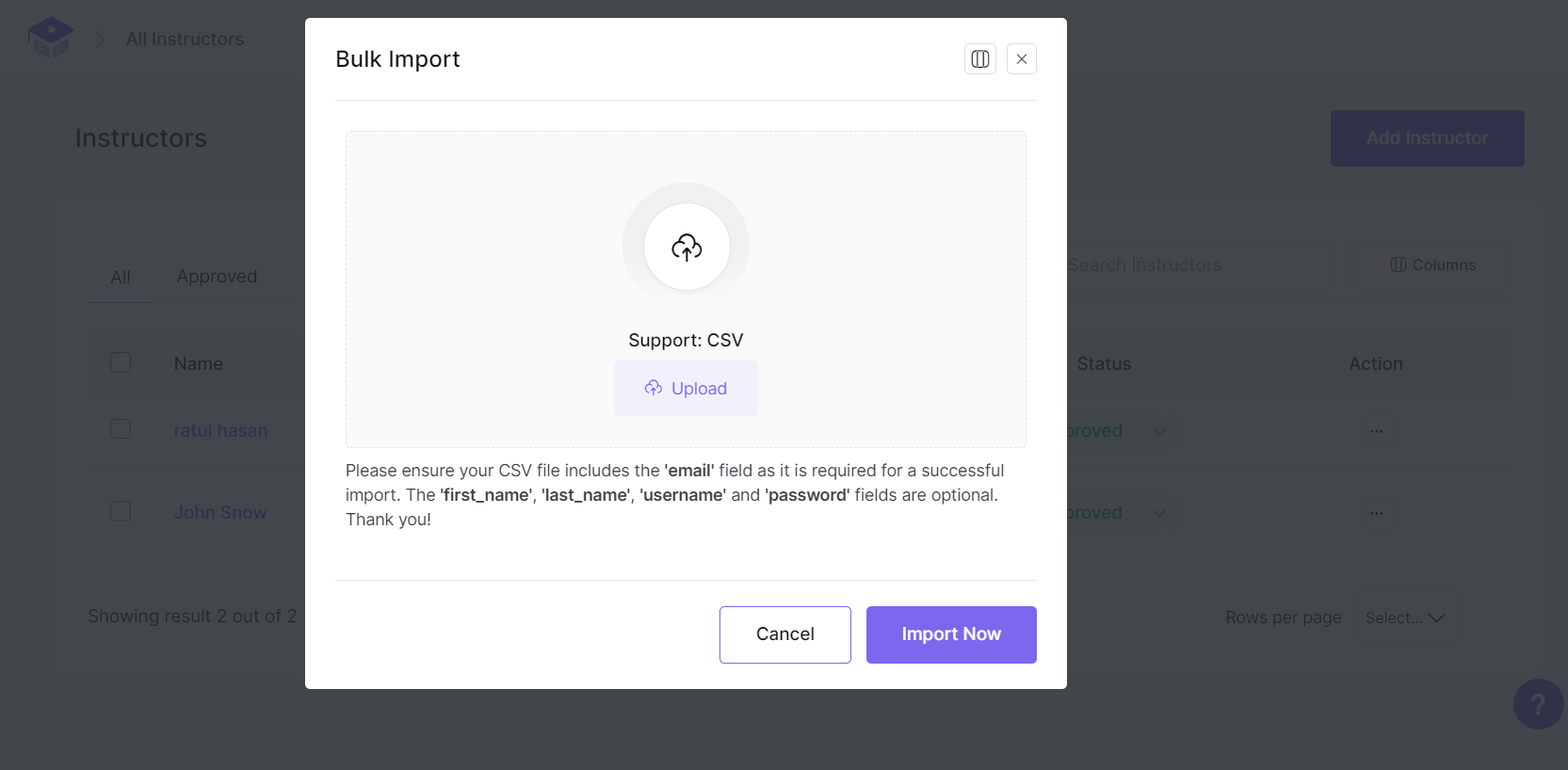 How to use the Multi Instructor addon? - Academy LMS