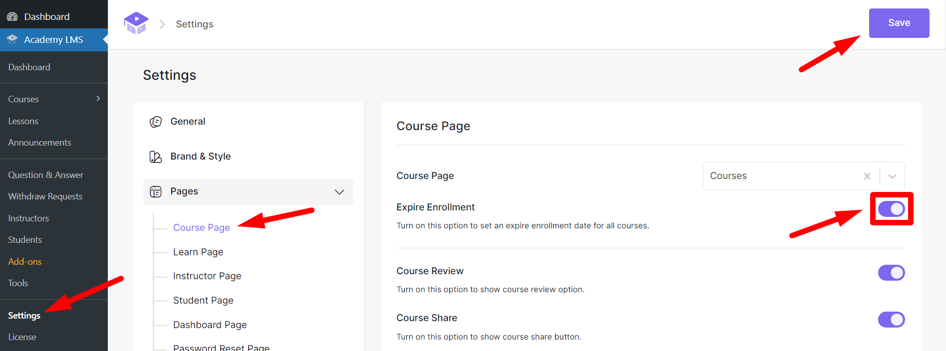 Expire Enrollment: How to Set a Course Expiration Date - Academy LMS Expire Enrollment: How to Set a Course Expiration Date - Academy LMS